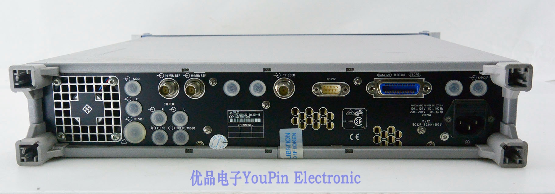 R&S SML02 Signal Generator - Buy R&S, SML02, Signal Generator Product ...