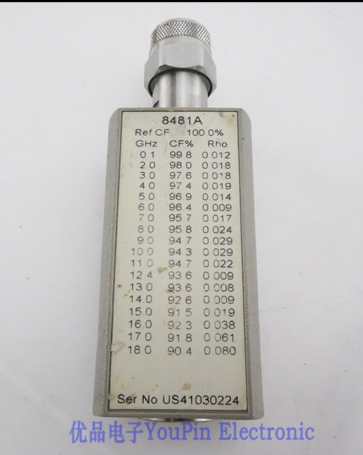 Agilent 8481A Power Sensor - Buy 8481A, Agilent , Keysight Product on ...